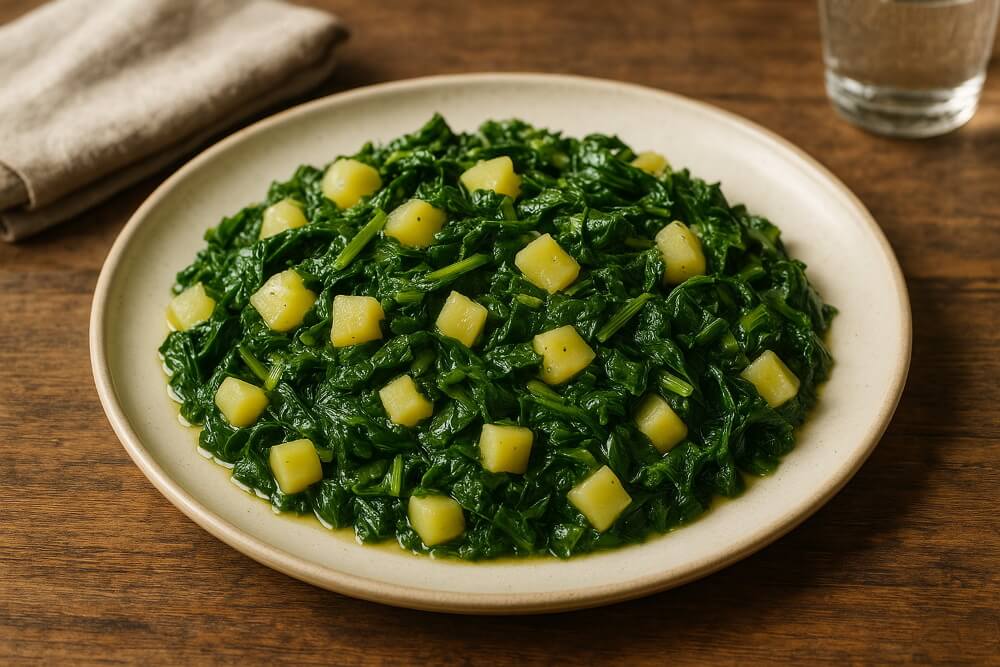 Blitva s Krumpirom – Mangold mit Salzkartoffeln – Kroatisches Rezept